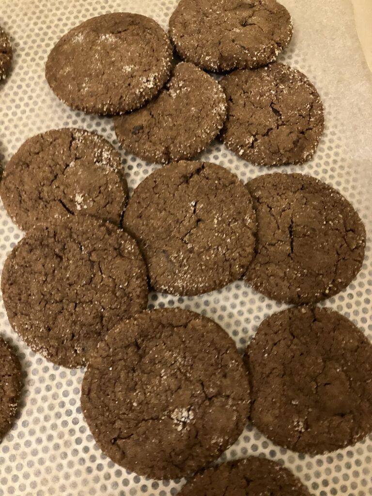 Crystallized Ginger and Molasses Cookies - Food Coop Cooks